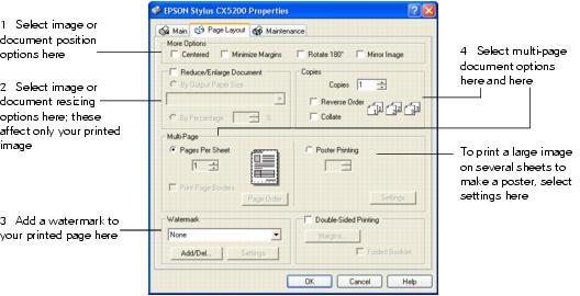 Customizing Windows Print Settings